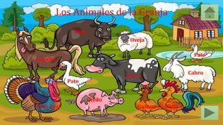 Modulo: Los animales de la granja | PPTX