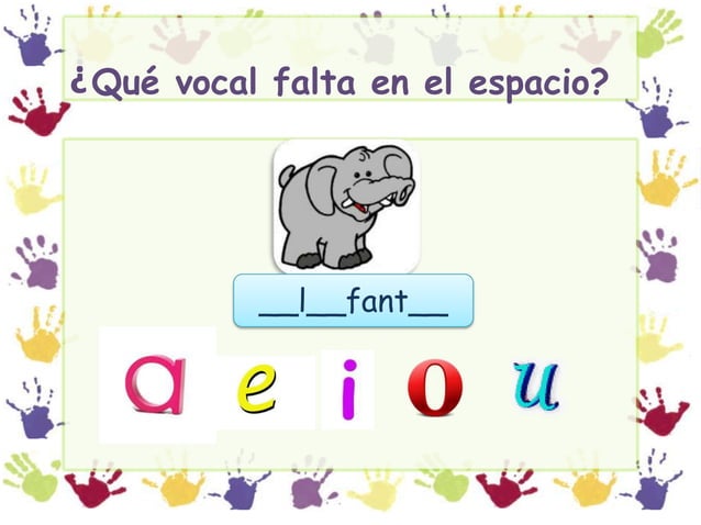 Modulo computadora las vocales 1 | PPT