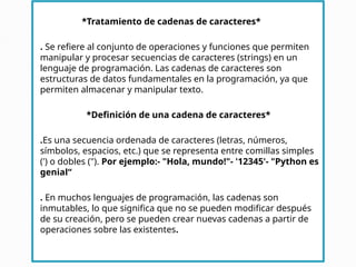 MODULO DE PROGRAMACION y reestructuracion | PPT