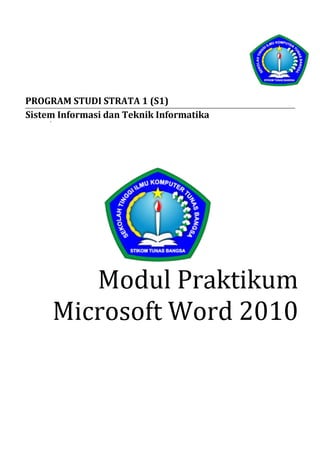 Modul office word 2010 | PDF