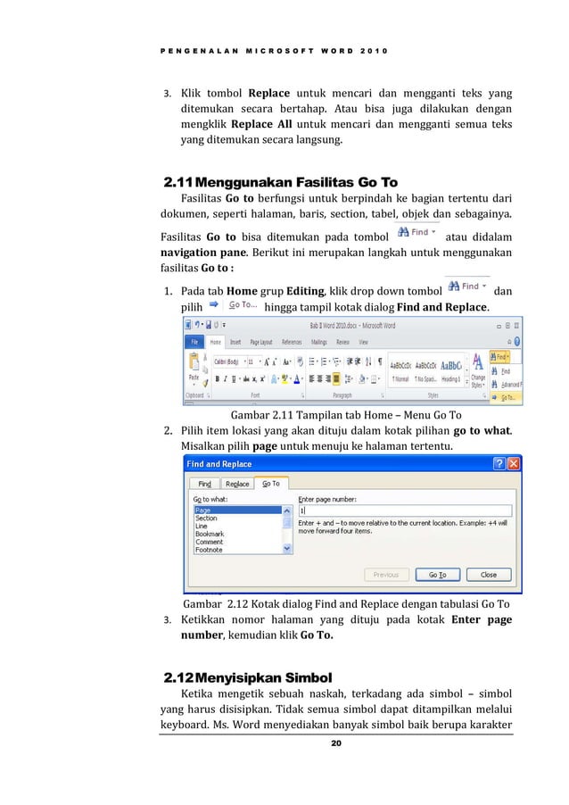 Modul office word 2010 | PDF