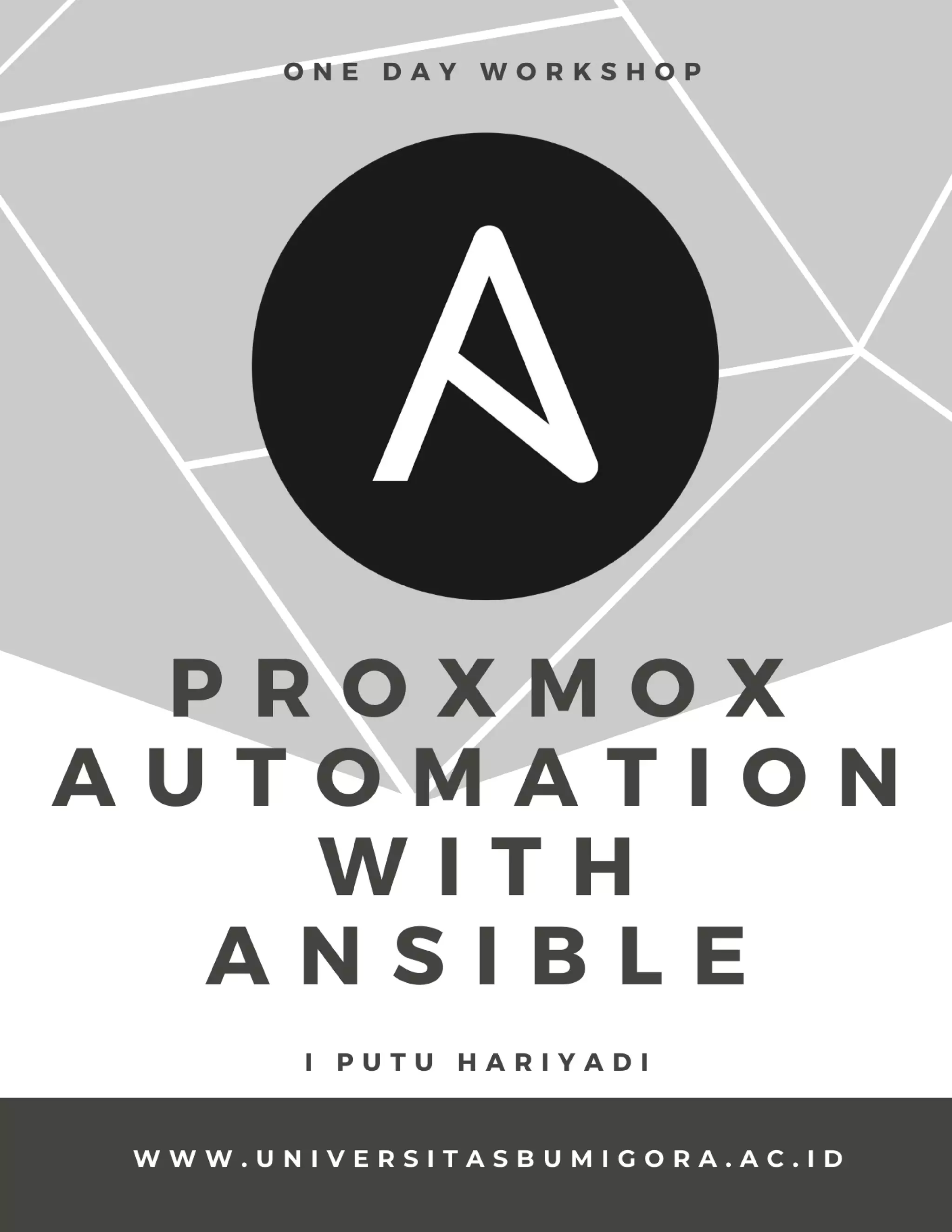 Modul One Day Workshop Proxmox Automation With Ansible | PDF