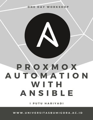 Modul One Day Workshop Proxmox Automation With Ansible | PDF