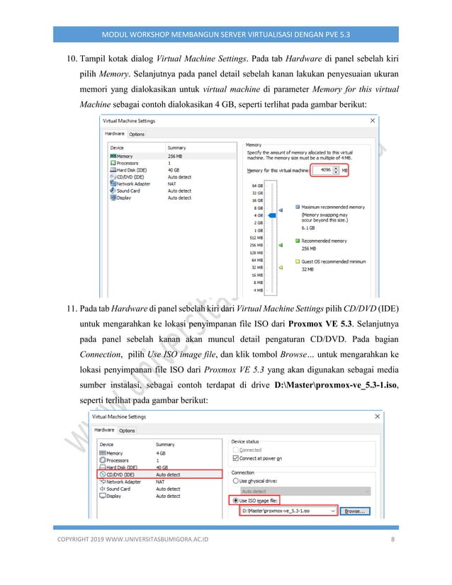 Membangun Server Virtualisasi dengan Proxmox Virtual Environment (PVE) 5.3 | PDF