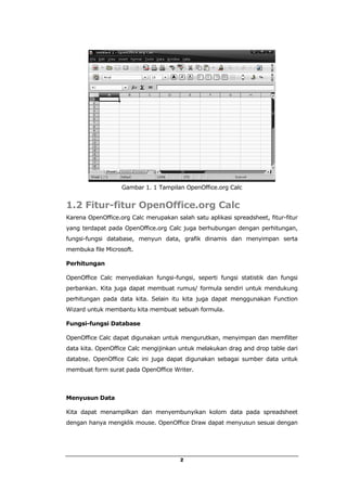 Modul Open Office Calc | PDF