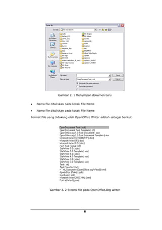 Modul Open Office Writer | PDF