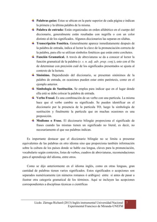 Módulo Teórico Práctico-Inglés Instrumental | PDF