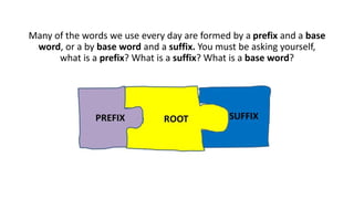 Modulo prefixes and suffixes | PPTX