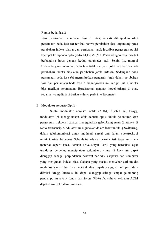 Modul optik nonlinier | DOCX