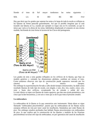 Quena(modulo para aprender quena) | DOCX