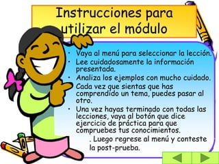 Modulo tipos de parrafos corregido | PPT