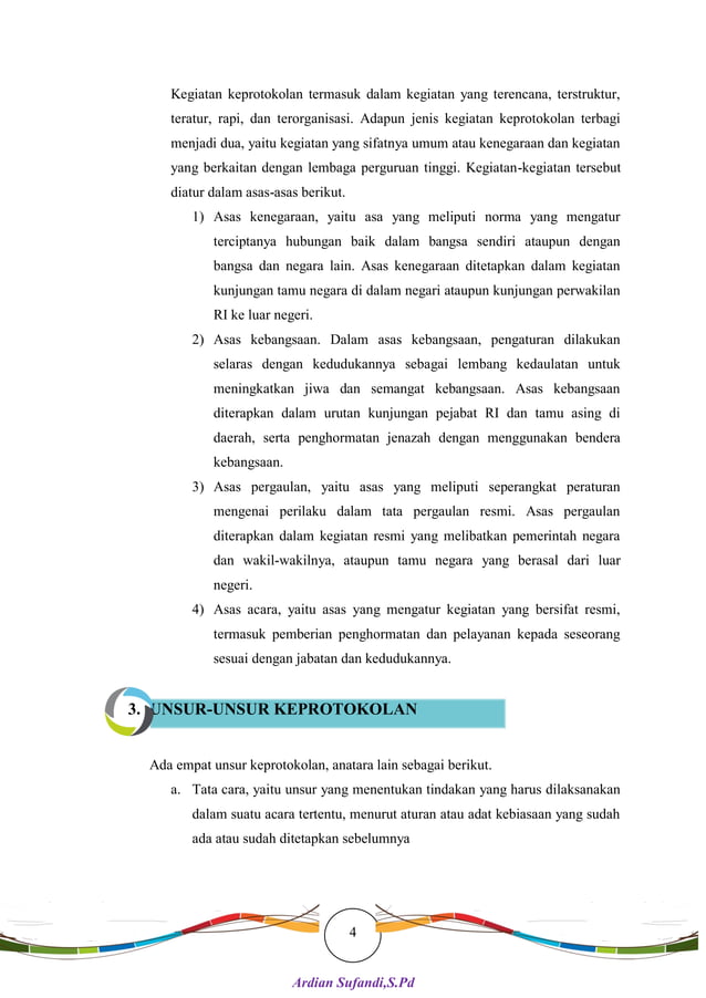 Modul otk keprotokolan kd. 3.11 untuk kelas XII OTKP ( Otomatisasi Tata ...