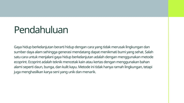 Modul P5 Gaya Hidup Berkelanjutan dengan Ecoprint (Kelas 4, 5, 6) - Presentasi.pptx