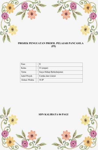 MODUL P5 GAYA HIDUP BERKELANJUTAN KLS 4 -SDN KALIBATA 04.pdf