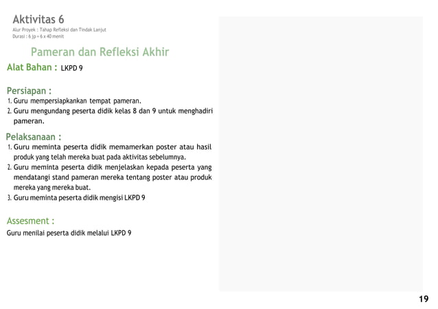 Modul P5 Projek Gaya Hidup Berkelanjutan - Sampahku, tanggung jawabku - Fase D.docx