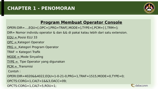 MODUL PABX PEMBELAJARAN SEKOLAH MENENGAH KE ATAS | PPT