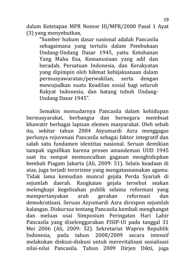Modul Pancasila Belmawa Dikti | PDF
