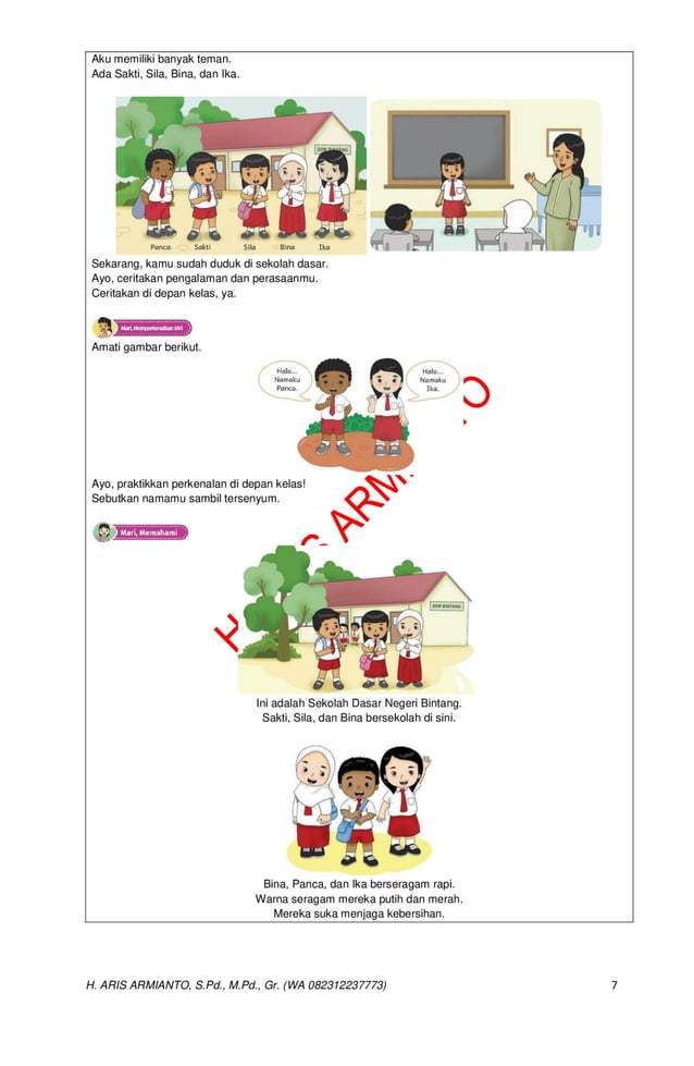 MODUL PEMBELAJARAN DEEP LEARNING PENDIDIKAN PANCASILA KELAS 1 CP 032 REVISI 2025 KURIKULUM ...
