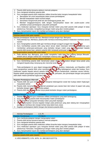 MODUL AJAR PENDIDIKAN PANCASILA (PPKN) KELAS 4 REVISI CP 032 KURIKULUM ...
