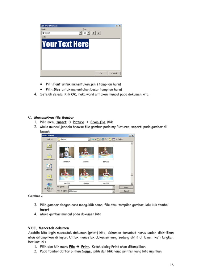 Modul panduan belajar ms. word 2007 | PDF