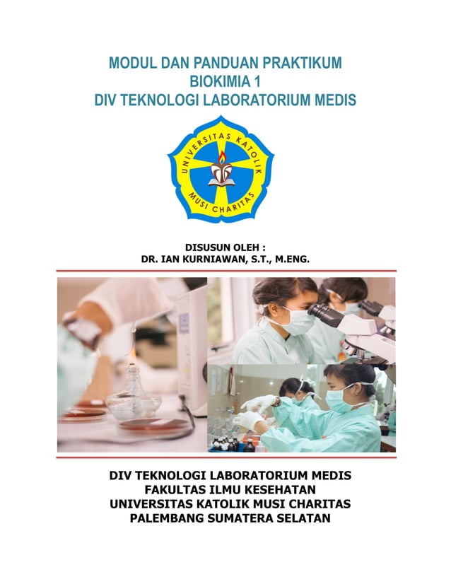 Modul panduan praktikum biokimia 1 | PDF