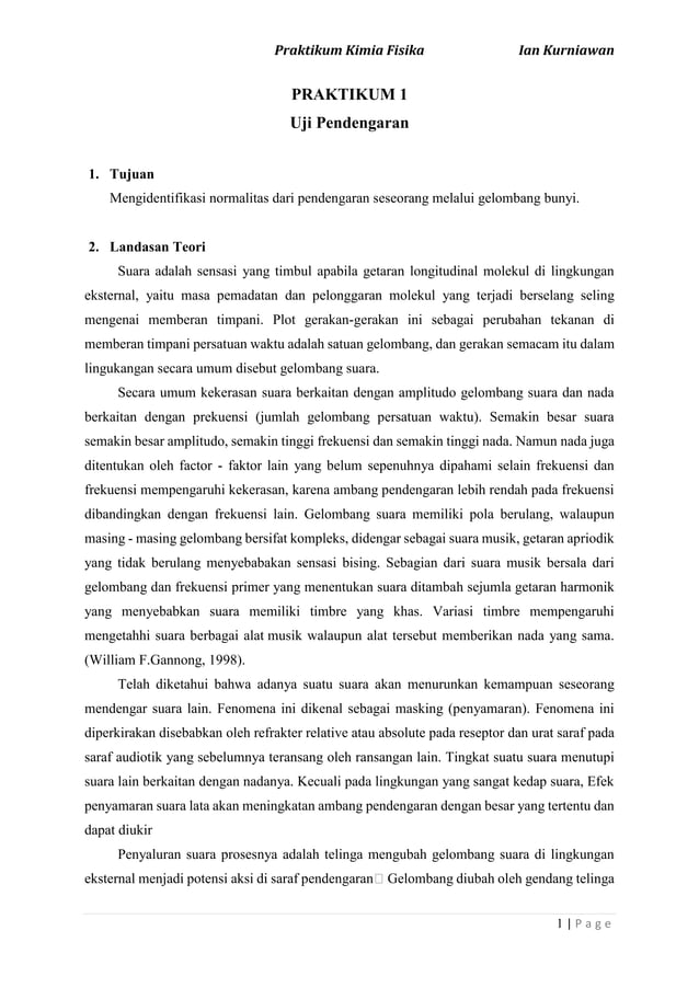Modul panduan praktikum kf | PDF