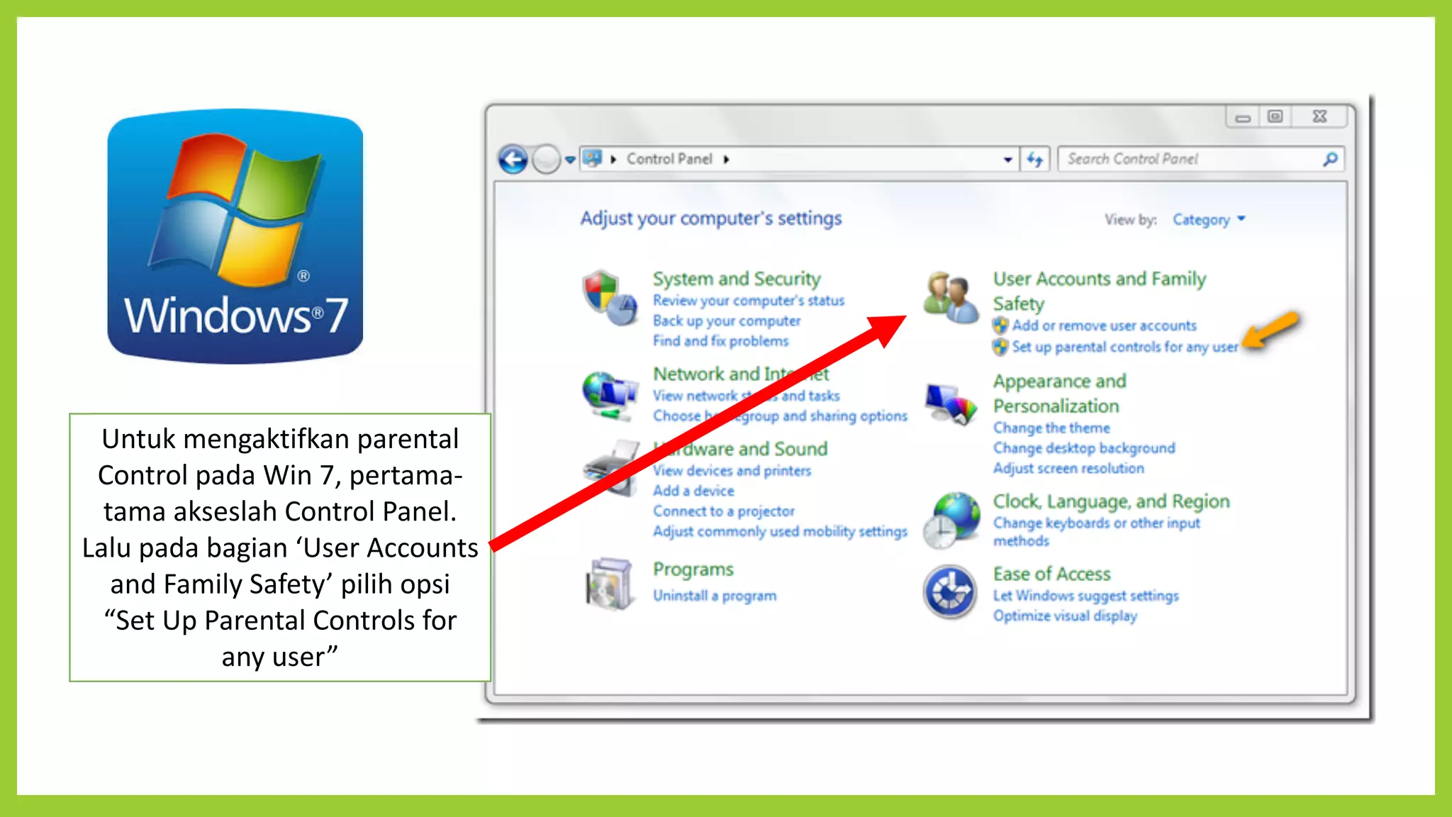 Modul Parental Control | PDF