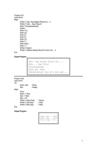 Modulpascallengkap 111126163458-phpapp02 | PDF