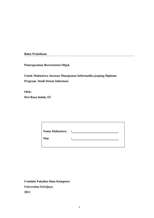 Modul pbo baru | DOC