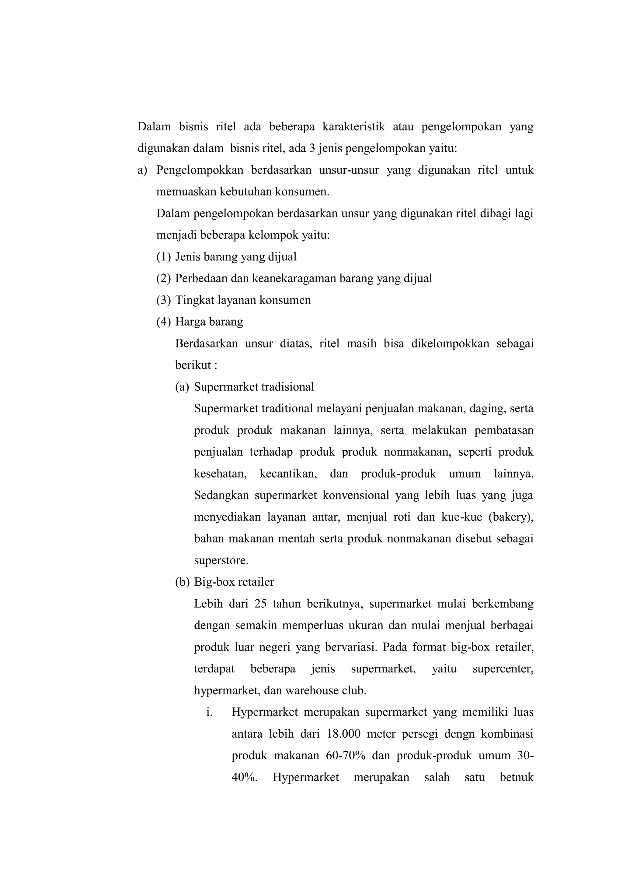 Modul Pengeloaan Bisnis Ritel Kelas XI SMK | PDF