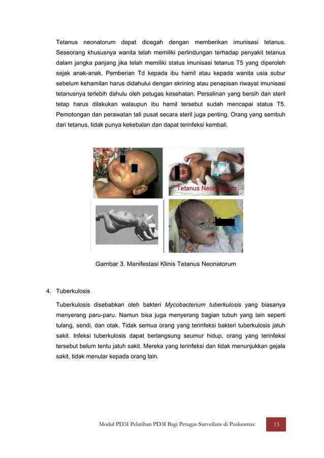 KEBIJAKAN SURVEILANS PENYAKIT YANG BISA DICEGAH DENGAN IMUNISASI (PD3I) | PDF