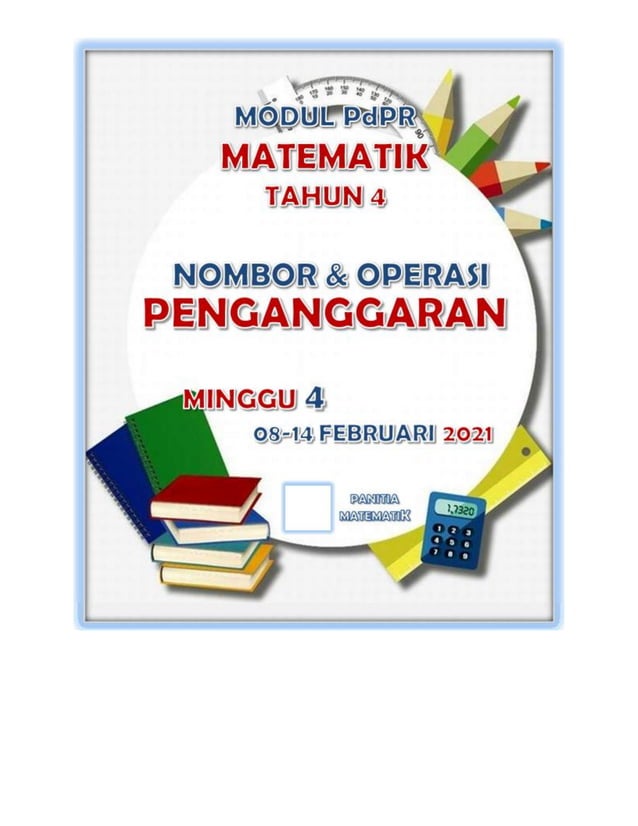 MODUL PdPR MATEMATIK TAHUN 4 | PDF