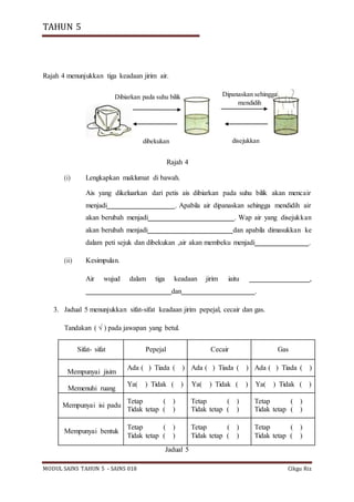 Modul pd pr sains tahun 5 (1) | DOCX