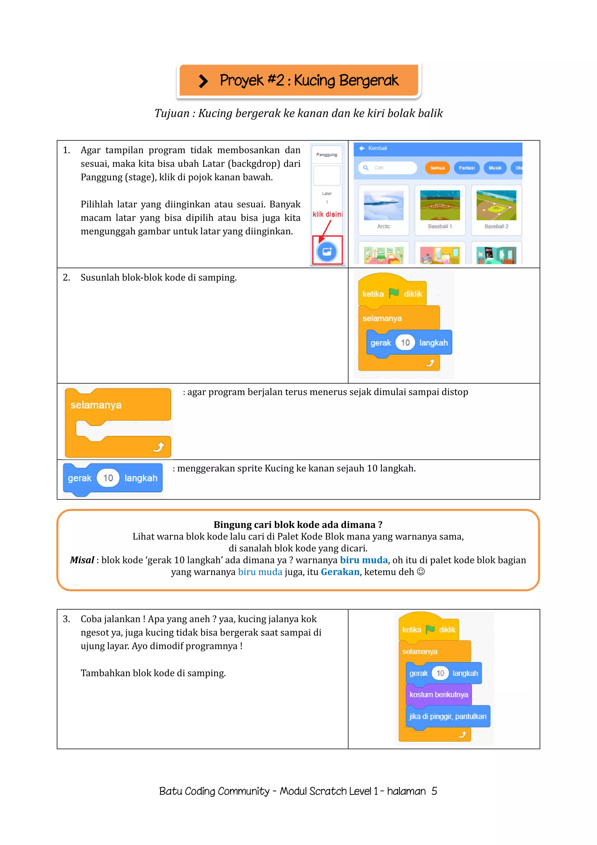 Modul Pelatihan Coding Scratch Level 1 Pdf