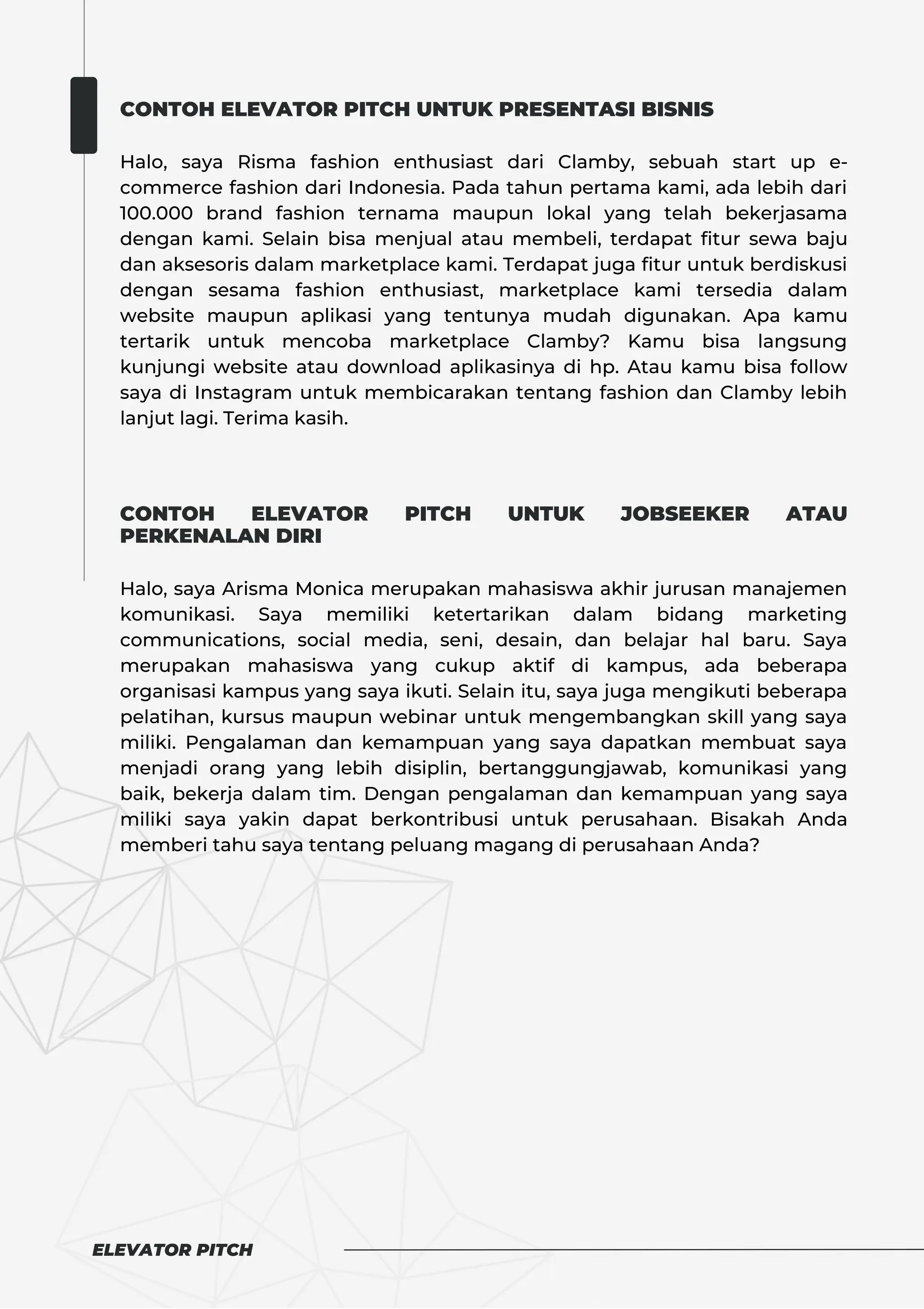 Modul Pelatihan Elevator Pitch by Arisma Monica.pdf