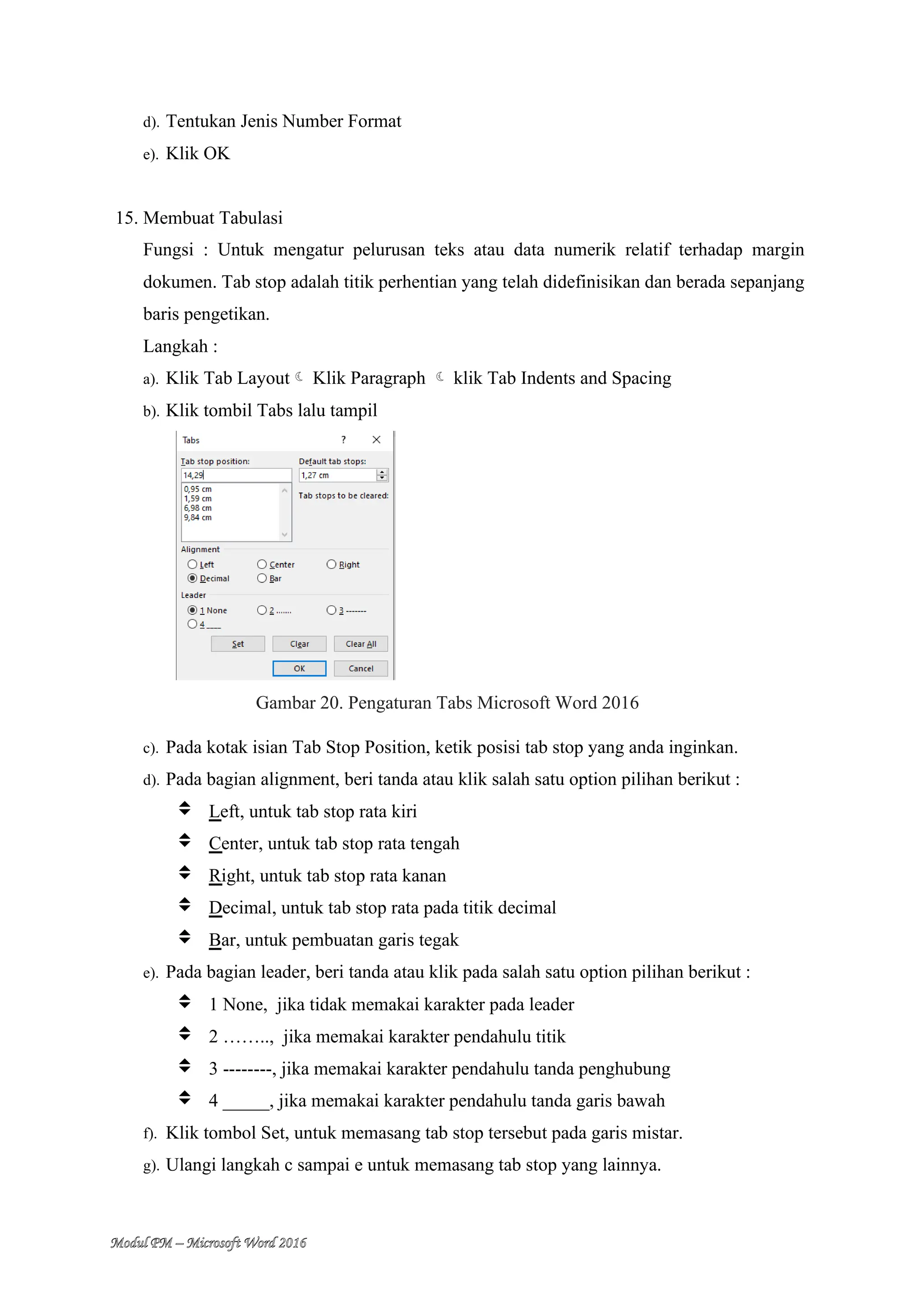 modul pelatihan word untuk pemula, mempelajari word | PDF
