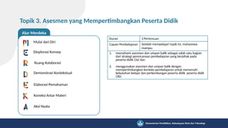Modul Pemahaman Peserta Didik dan Pembelajarannya - Topik 3 Asesmen ...