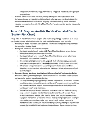 Panduan Lengkap Membuat Dashboard Interaktif Power BI untuk Siswa SMA | PDF