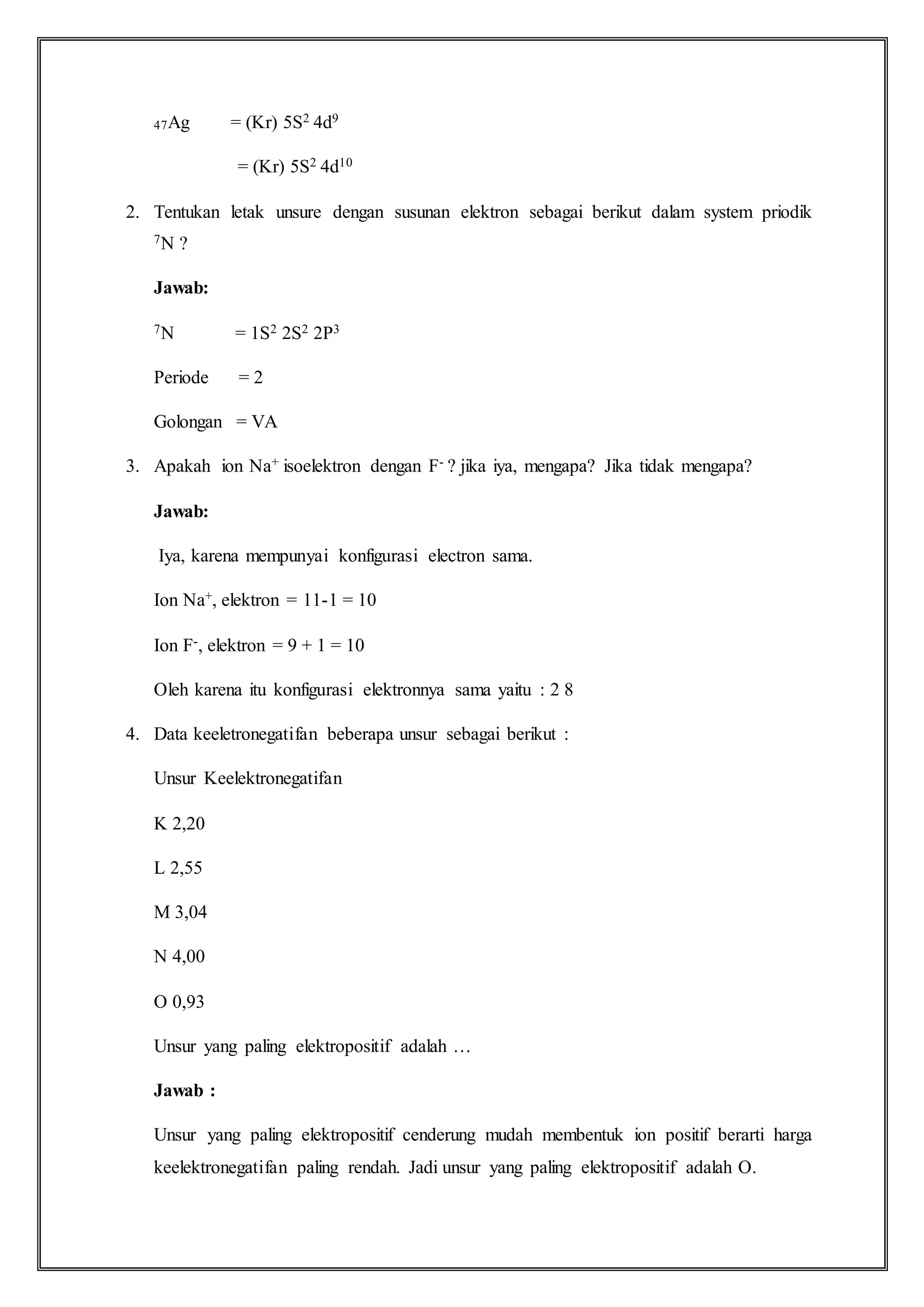 Modul pembelajaran kimia struktur atom | DOCX