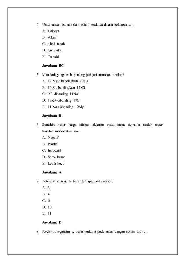 Modul pembelajaran kimia struktur atom | DOCX