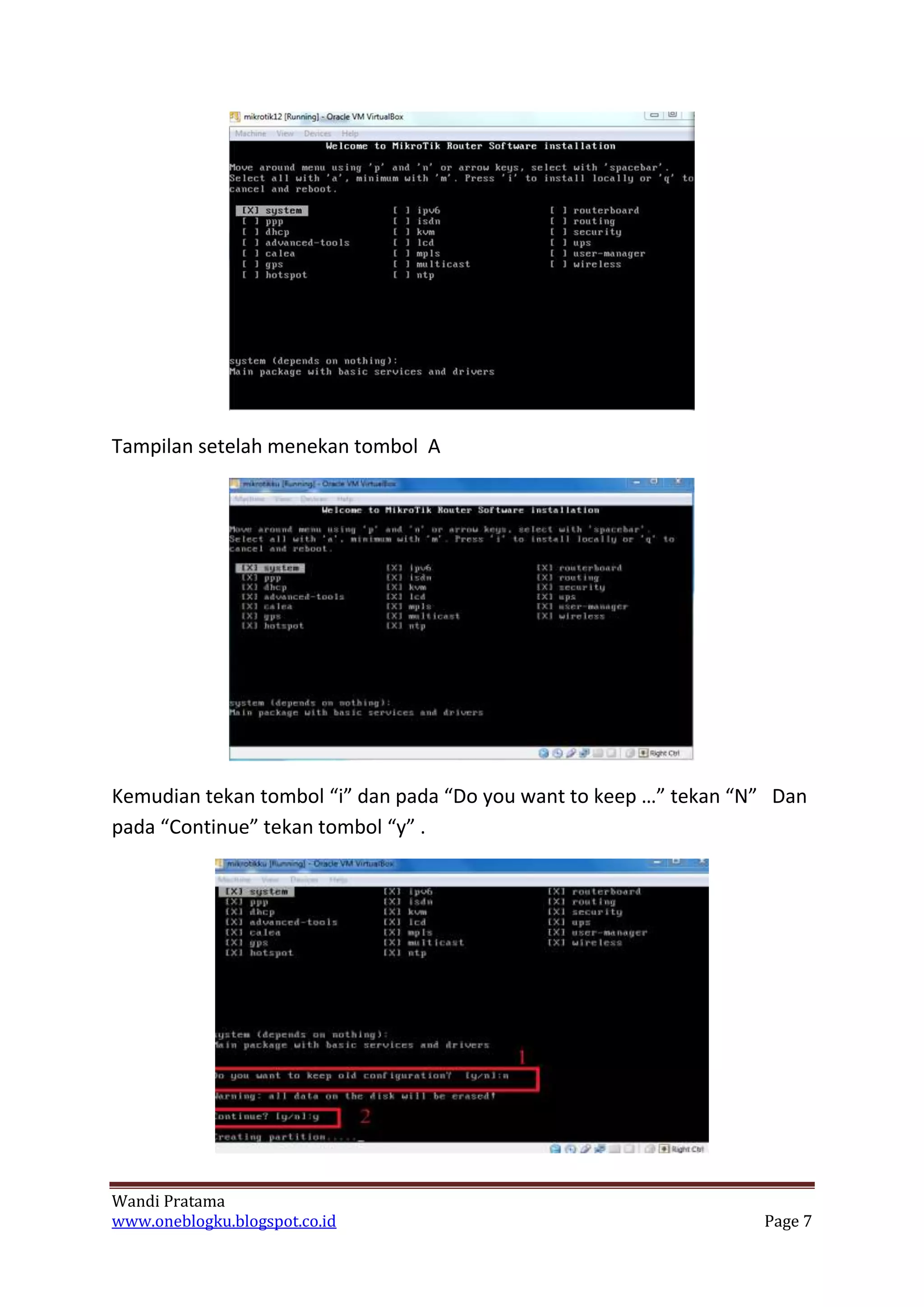 Modul Pembelajaran Mikrotik | PDF