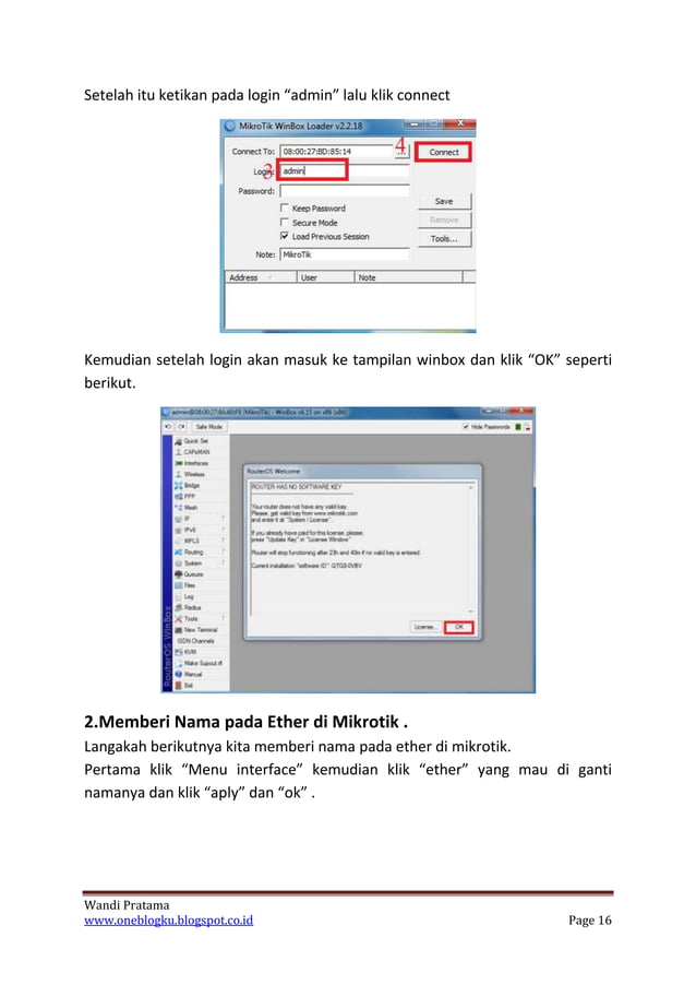 Modul Pembelajaran Mikrotik | PDF