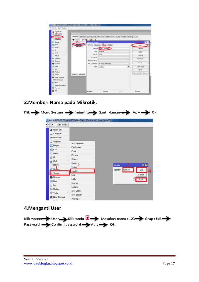 Modul Pembelajaran Mikrotik | PDF