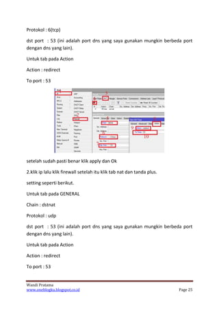 Modul Pembelajaran Mikrotik | PDF