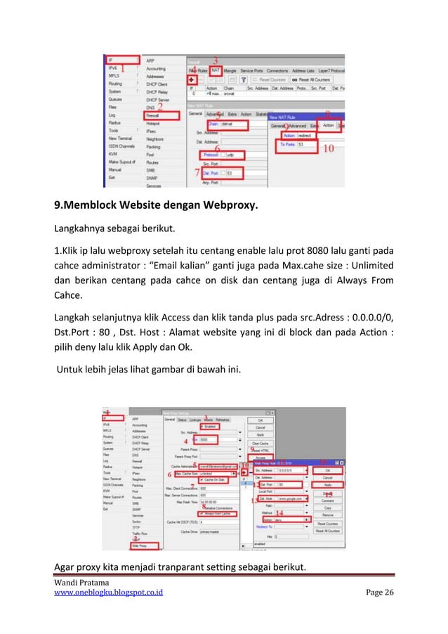 Modul Pembelajaran Mikrotik | PDF