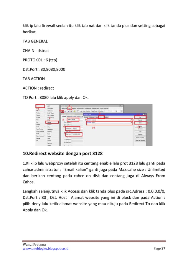 Modul Pembelajaran Mikrotik | PDF