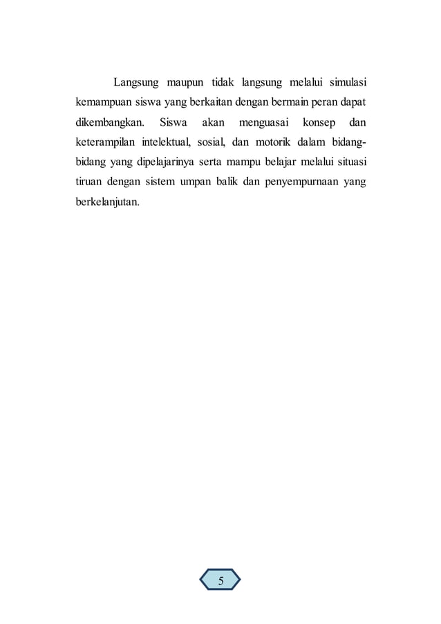 Modul pembelajaran model CAI Simulasi | DOCX