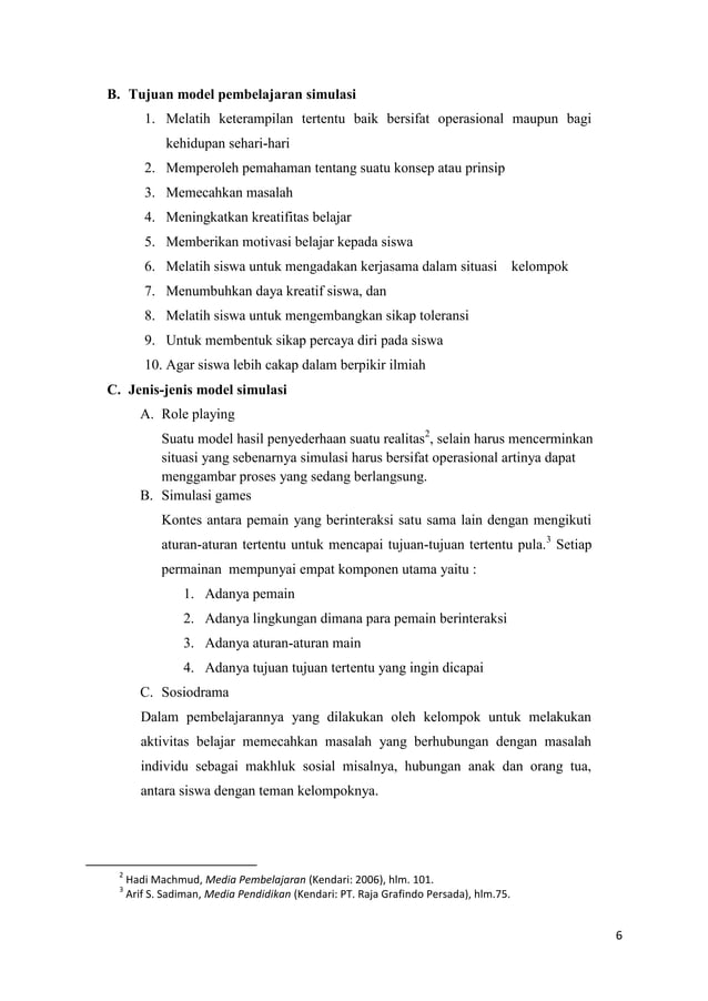 Modul pembelajaran model simulasi | PDF