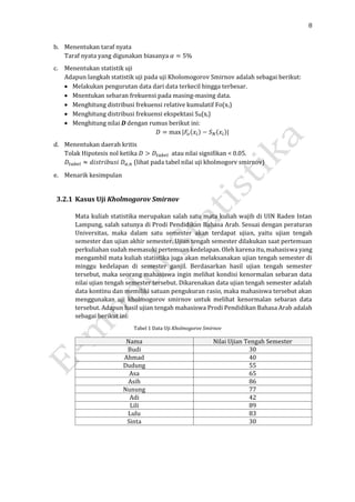 Modul pembelajaran statistika | PDF