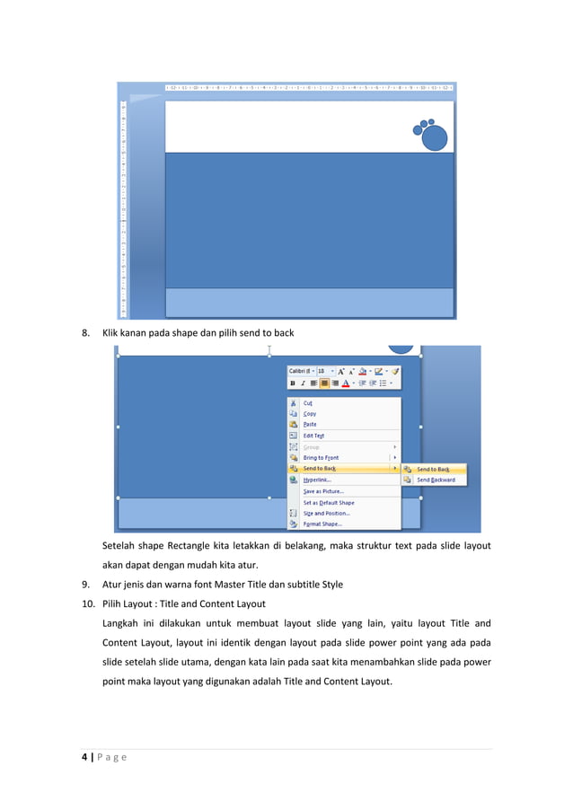 Modul pembuatan multimedia interaktif menggunakan power point | PDF
